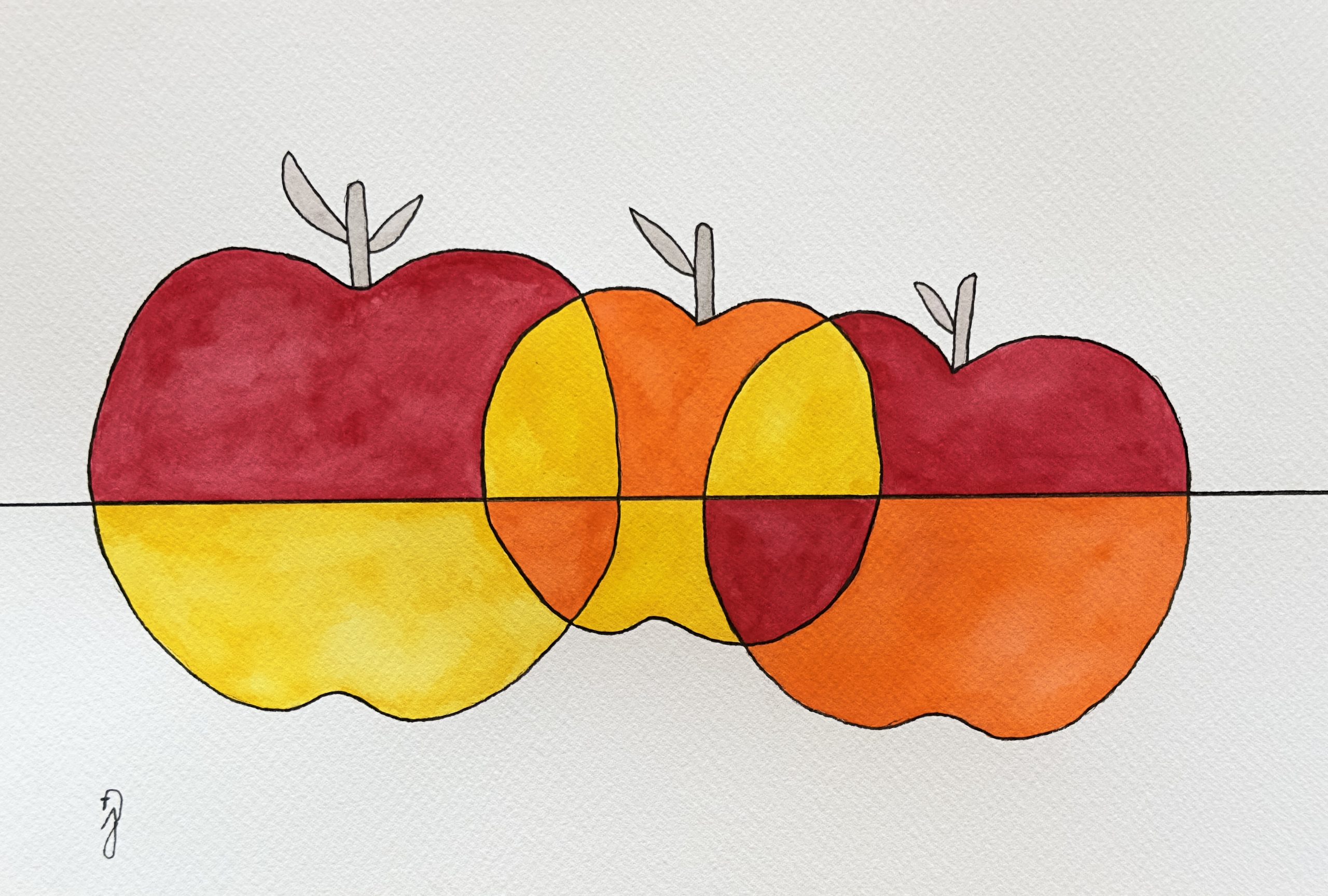 3 apples - Art Nou 277 Gallery